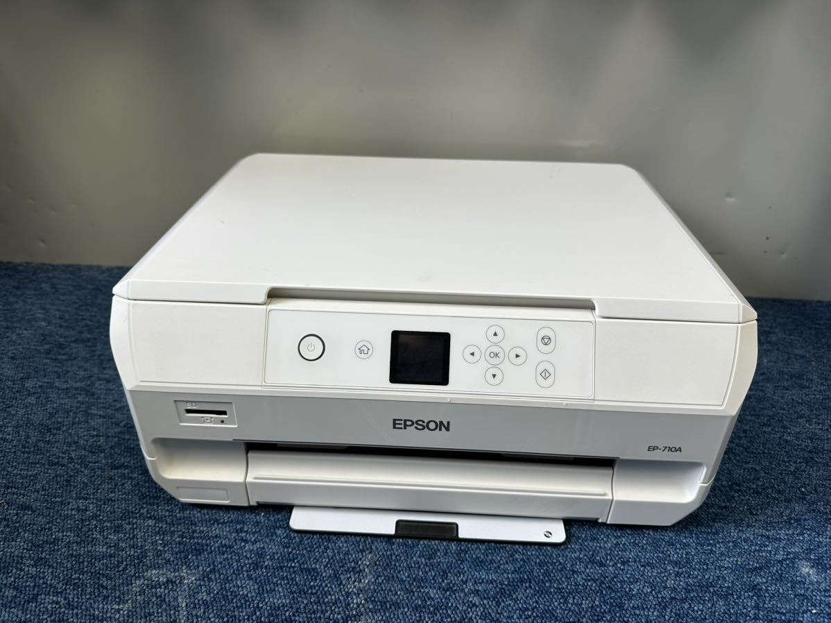 【傷や汚れあり】エプソン EPSON インクジェットプリンター 複合機 本体 EP-701A ★通電確認のみ 現状品の落札情報詳細 ...