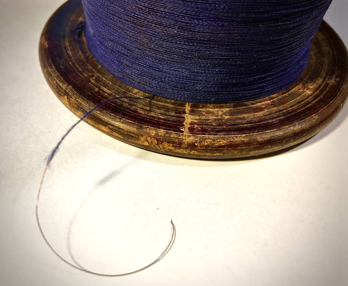 【未使用】#423b_☆奇跡の歌声☆ロシア・旧ソビエト製_ブルーシルク_0.1mm 38AWG Enameled COPPER WIRE CABLE ☆2m売りの落札情報詳細 - Yahoo ...