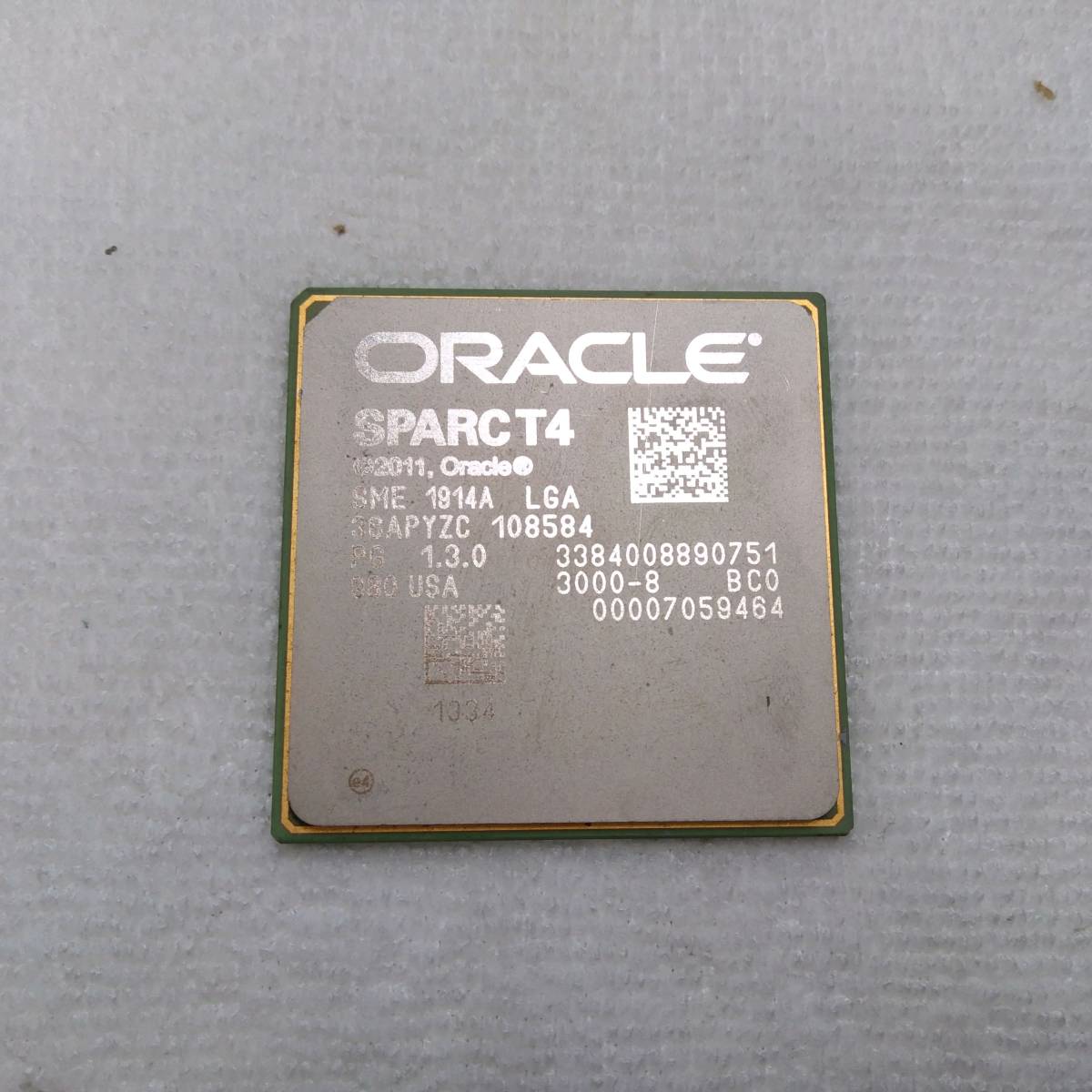 【傷や汚れあり】【 サーバー用プロセッサ CPU 】ORACLE(オラクル) サーバープロセッサ SPARC T4 ジャンク品 【 1円 ...