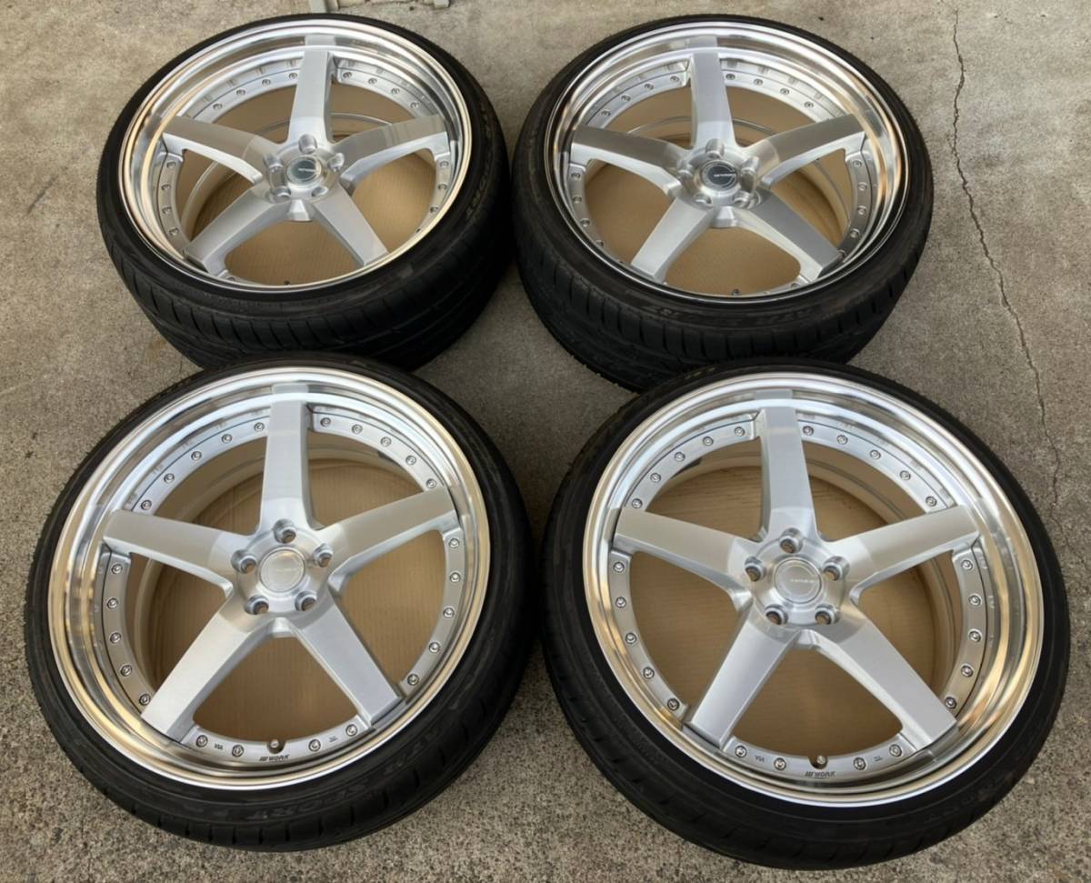 【傷や汚れあり】H931【人気】WORK グノーシス GV2 PCD112 8J+42 ベンツ アウディ VWの落札情報詳細 - ヤフオク落札 ...