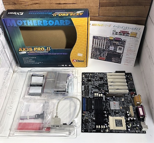 【目立った傷や汚れなし】e24★美品 AOpen エーオープン マザーボード AX3S PRO II ジャンクの落札情報詳細 - ヤフオク落札 ...
