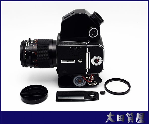 【傷や汚れあり】質屋☆hasselblad 500elx Carl Zeiss Makro Planar Cf 120mm F4 T スター