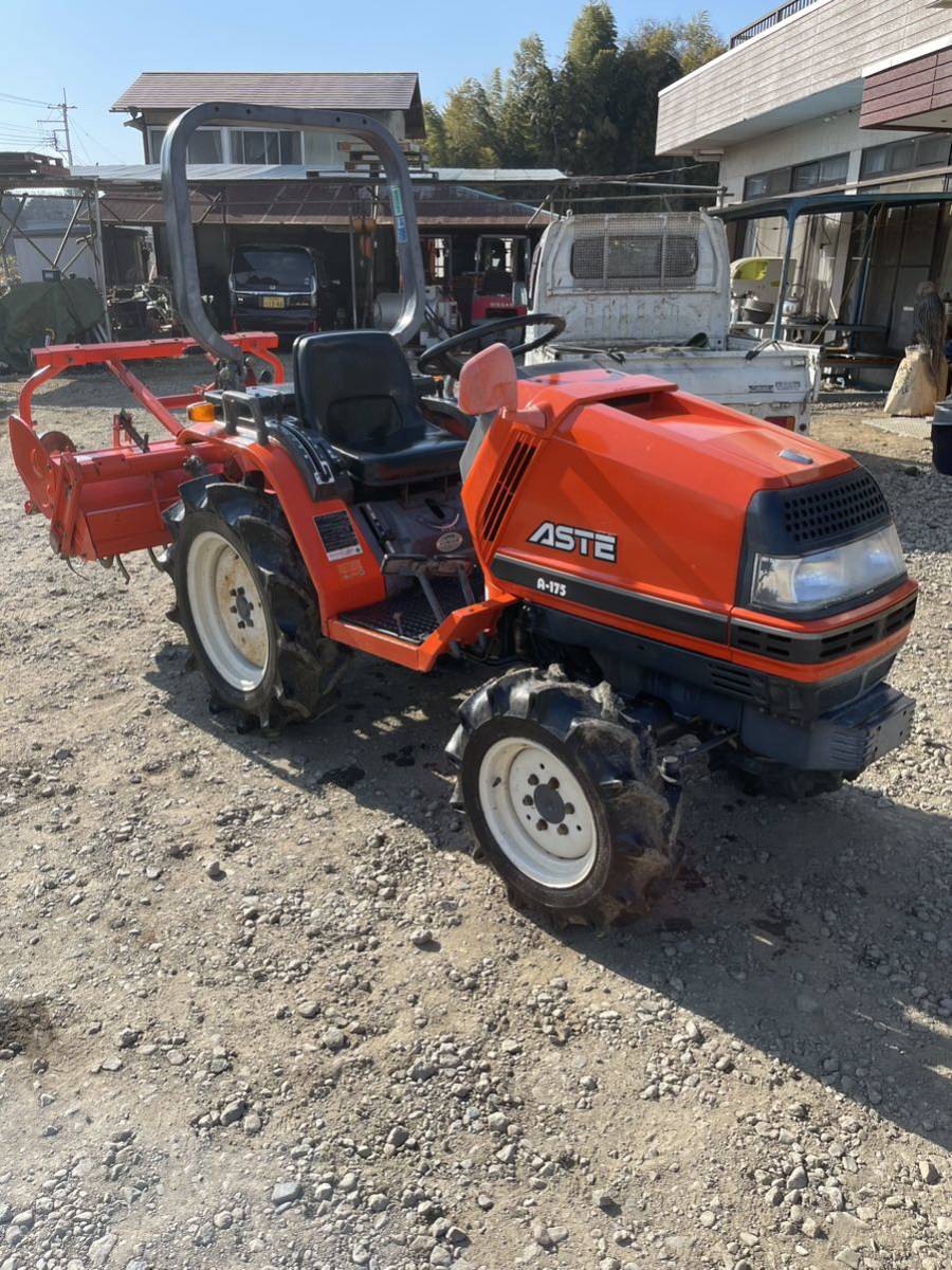 【やや傷や汚れあり】クボタ クボタトラクター 4WD A175 中古 実働 茨城 の落札情報詳細 - ヤフオク落札価格検索 オークフリー