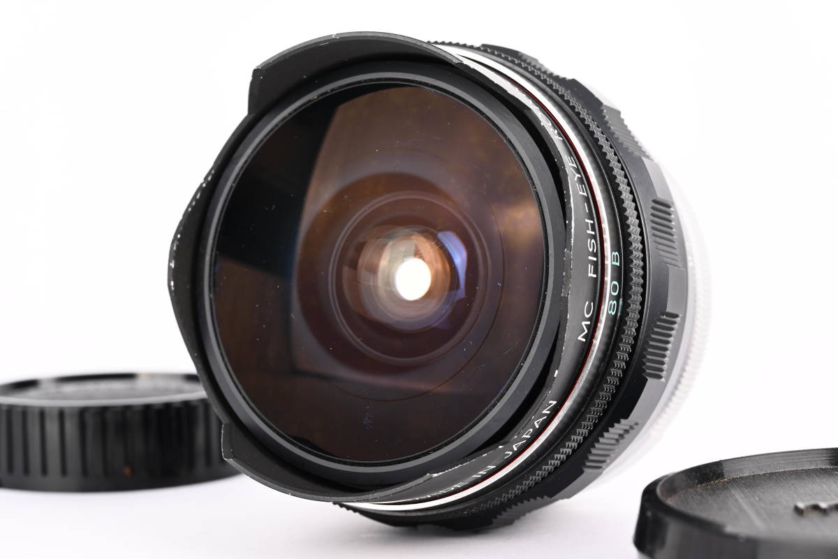 【やや傷や汚れあり】a604 MINOLTA ミノルタ MC FISH-EYE ROKKOR-OK 16mm f/2.8 マニュアルフォーカス ...