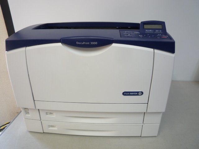 【傷や汚れあり】☆FUJI XEROX/富士ゼロックス☆A3 モノクロ レーザープリンター☆DocuPrint 3000☆印刷枚数 79954 ...