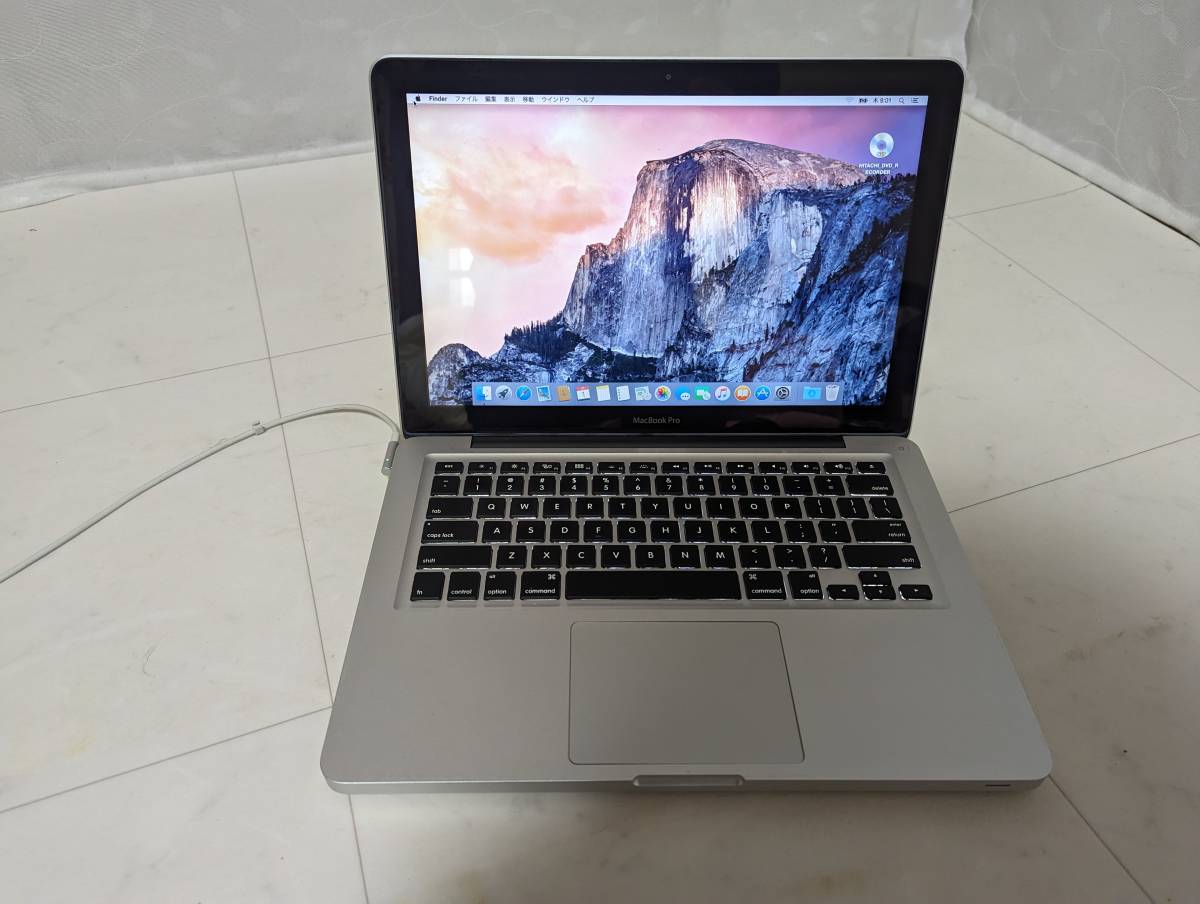 【やや傷や汚れあり】Apple MacBook Pro A1278 Core i7 2.9GHz 8GBメモリ OS X Yosemite バッテリー劣化 ジャンクの落札情報詳細 - ヤフオク ...
