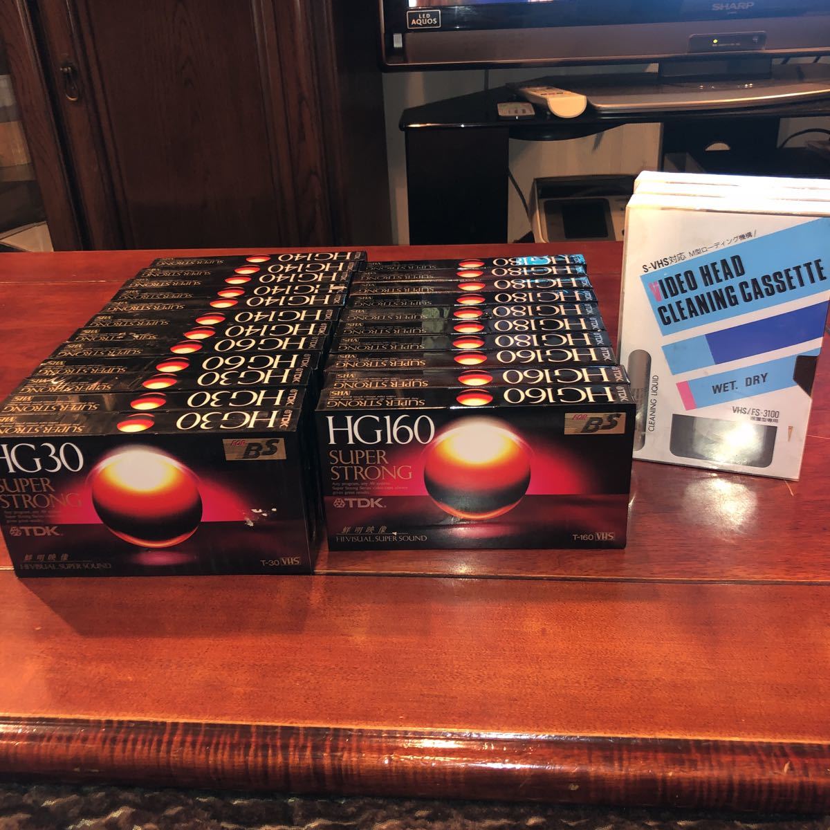 【未使用】未開封品 Tdk Hg Vhs ビデオテープ ハイグレードタイプ Super Strong 30分 60分 140分 ☆60分