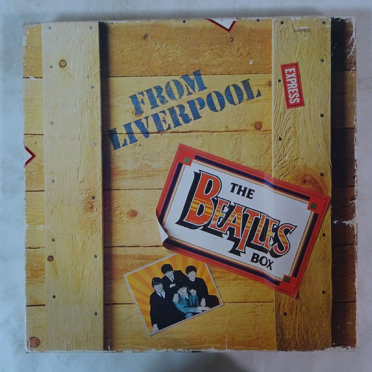 【傷や汚れあり】LP FROM LIVERPOOL THE BEATLES BOX レコード 2304BKR054の落札情報詳細 - ヤフオク ...