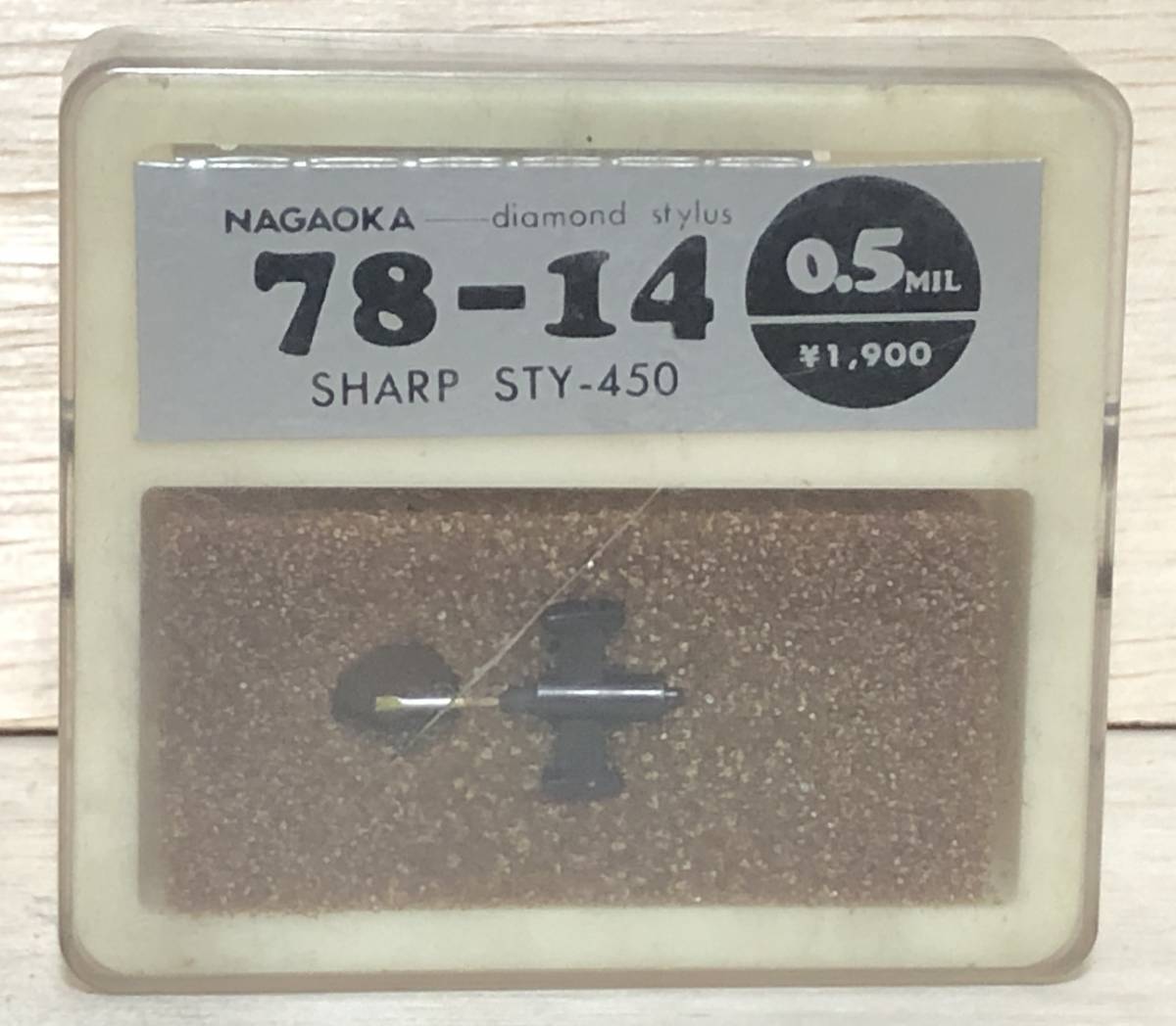 【未使用】 3【11909】-【未開封/未使用】ジャンク！ NAGAOKAレコード針/ 交換針 78-14 SHARP STY-450の落札 ...