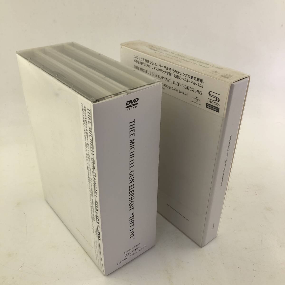 【やや傷や汚れあり】【2点セット】THEE MICHELLE GUN ELEPHANT THEE LIVE 12枚組DVD-BOX 初回生産限 ...