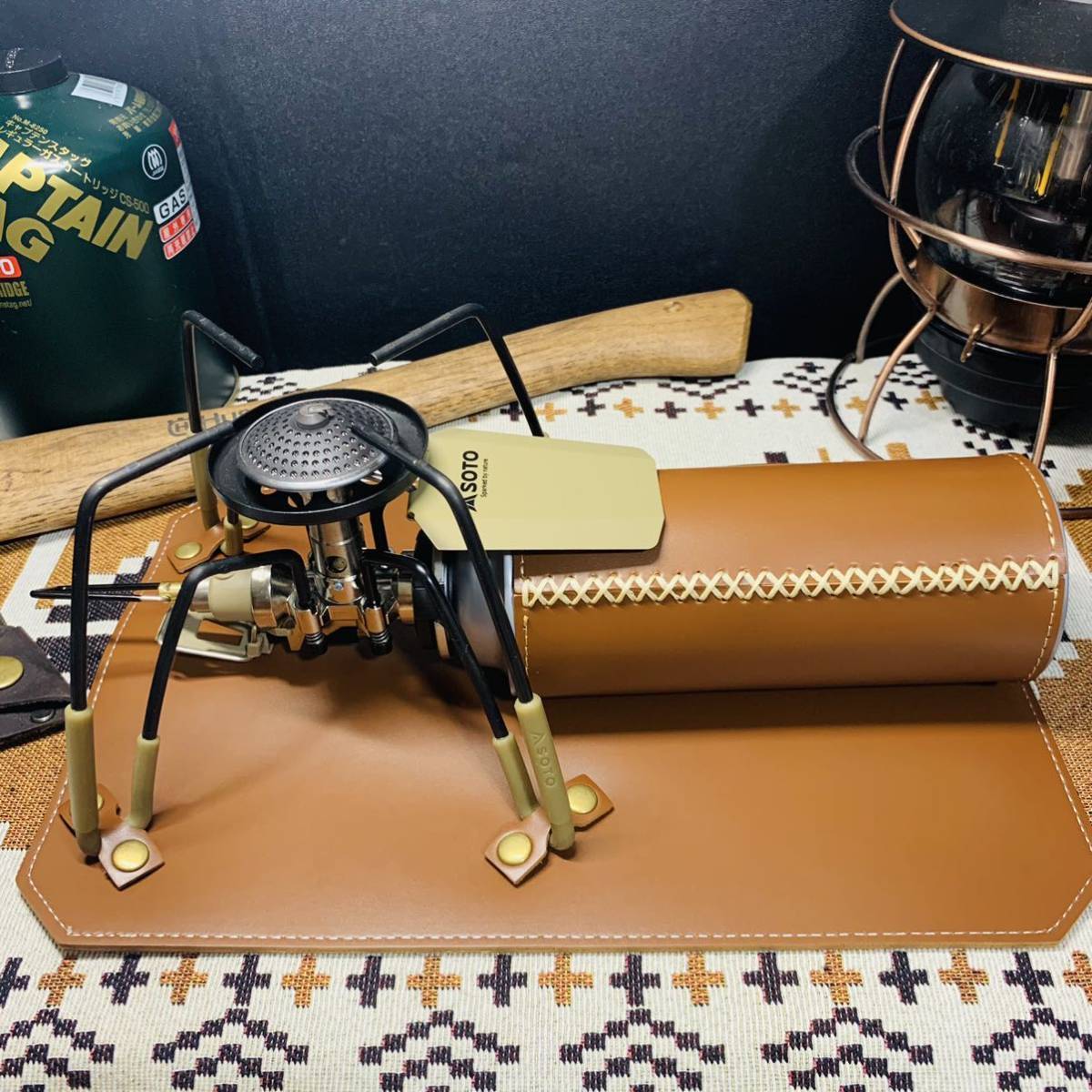 【未使用】【SOTO ソト】高品質レギュレーターストーブ ST-310用 CB缶カバー＆台座 ストッパー付き の落札情報詳細 - ヤフオク落札価格検索 オークフリー