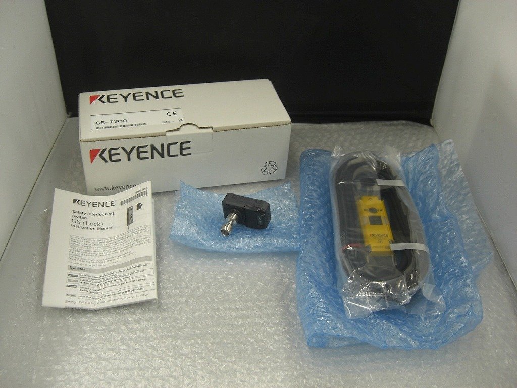 【新品】KEYENCE キーエンス GS-51P5 セーフティドアセンサ GS シリーズ スプリングロック 標準タイプ PNP ケーブル引出し ...