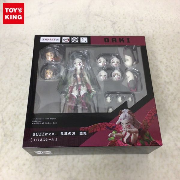 【未使用に近い】1円〜 未開封 アニプレックス BUZZmod. 1/12 鬼滅の刃 堕姫の落札情報詳細 - ヤフオク落札価格検索 オークフリー