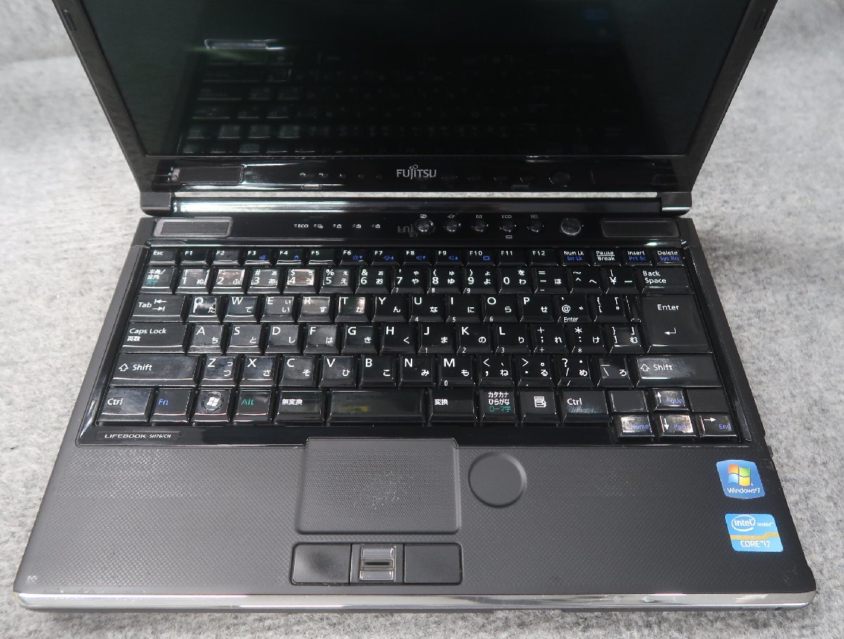 【傷や汚れあり】富士通 LIFEBOOK SH76/CN Core i7-2620M 2.7GHz 4GB DVDスーパーマルチ ノート ...