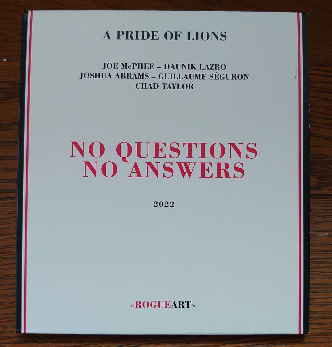 【未使用に近い】送料込み：中古★A Pride of Lions★No Questions No Answers★live at ...