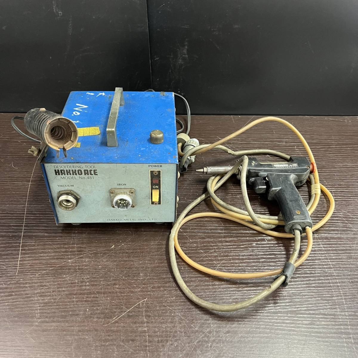 【傷や汚れあり】R261689(044)-310/OK3000 HAKKO ACE はんだごて MODEL NO.481 白光の落札情報詳細 ...
