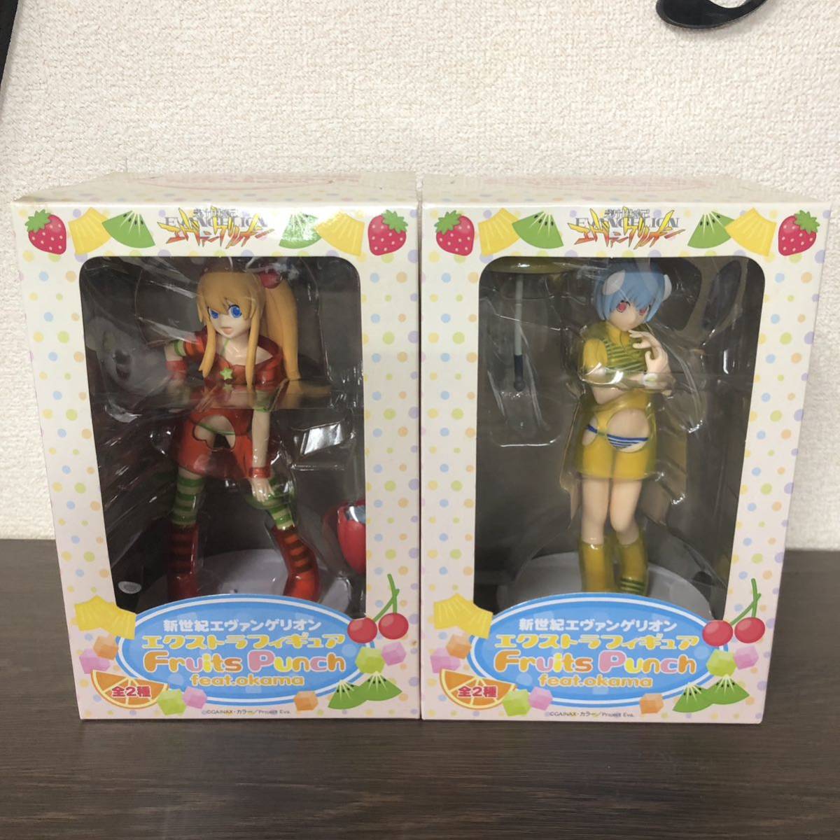 【未使用】★【新品未開封品】「新世紀エヴァンゲリオン」エクストラフィギュア Fruits Punch feat.okama 綾波レイ アスカ 2種セット フィギュアの落札情報詳細 - ヤフオク ...