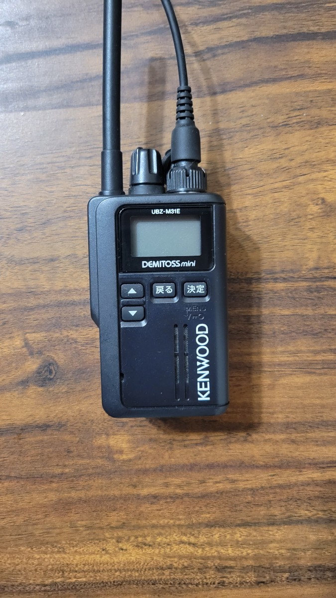 【目立った傷や汚れなし】KENWOOD UBZ-M31E トランシーバーの落札情報詳細 - ヤフオク落札価格検索 オークフリー