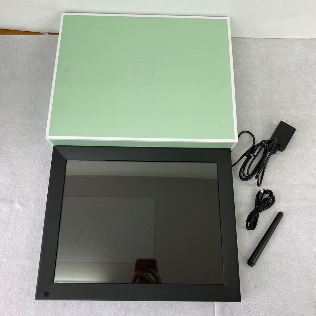 【傷や汚れあり】B379-O18-1147 BSIMB デジタルフォトフレーム 15インチ ブラック 箱付き 通電OK ②の落札情報詳細 - Yahoo!オークション落札価格検索 オークフリー