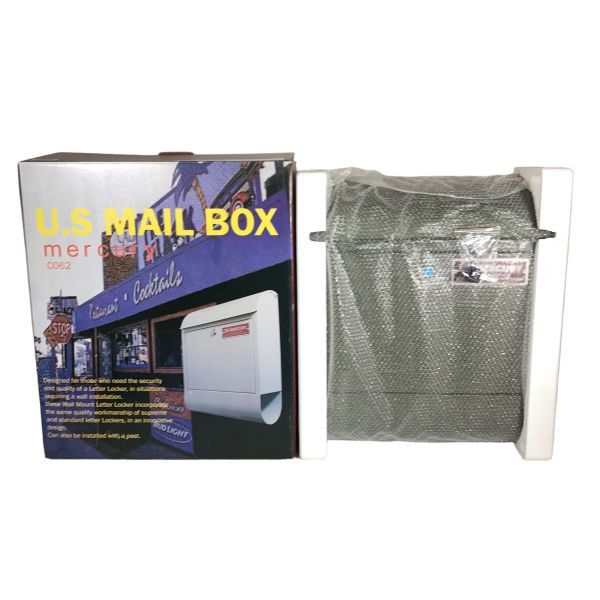 【やや傷や汚れあり】MERCURY MAIL BOX メールボックス マーキュリー 郵便ポスト（USED・再塗装品）の落札情報詳細 - ヤフオク落札価格検索 オークフリー