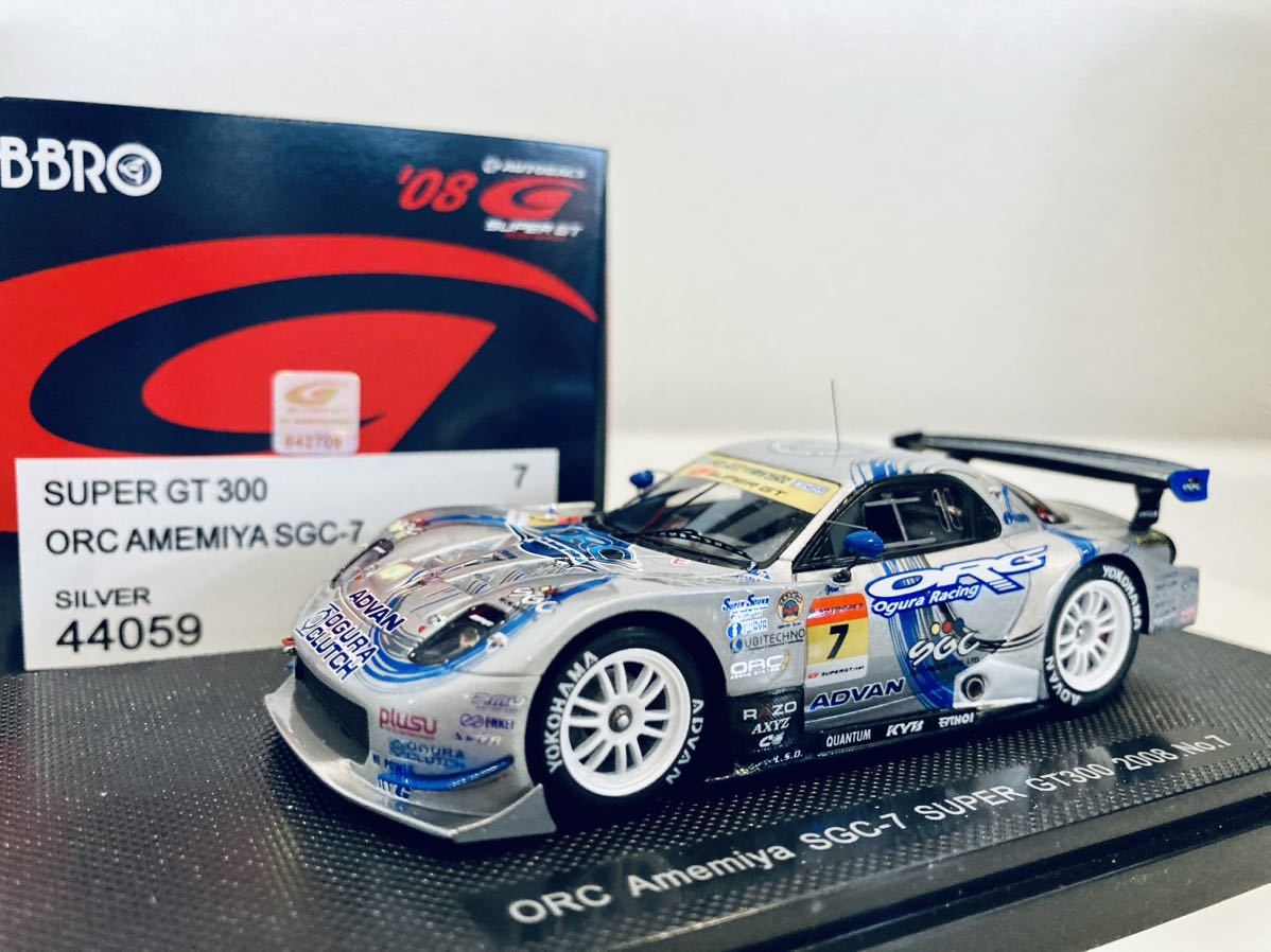 【未使用に近い】【送料無料】1/43 EBBRO ORC 雨宮 SGC-7 #7 井入宏之-折目遼 スーパーGT300 2008 (Rd.1 鈴鹿 Winner)の落札情報詳細 - ヤフオク ...
