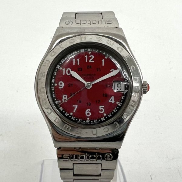 【全体的に状態が悪い】swatch スウォッチ SR726SW シルバー 銀色 メンズ腕時計 腕時計 時計 Kの落札情報詳細 - ヤフオク落札 ...