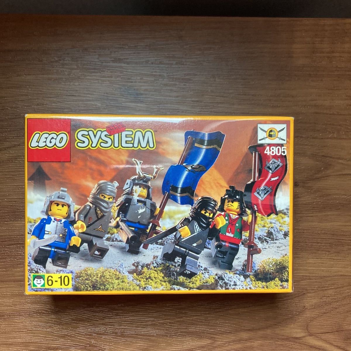 【未使用】LEGO 4805 レゴ レゴブロック 新品未開封 激レア ニンジャ ショーグン ミニフィグ 当時モノ 忍者 将軍 お城シリーズの ...