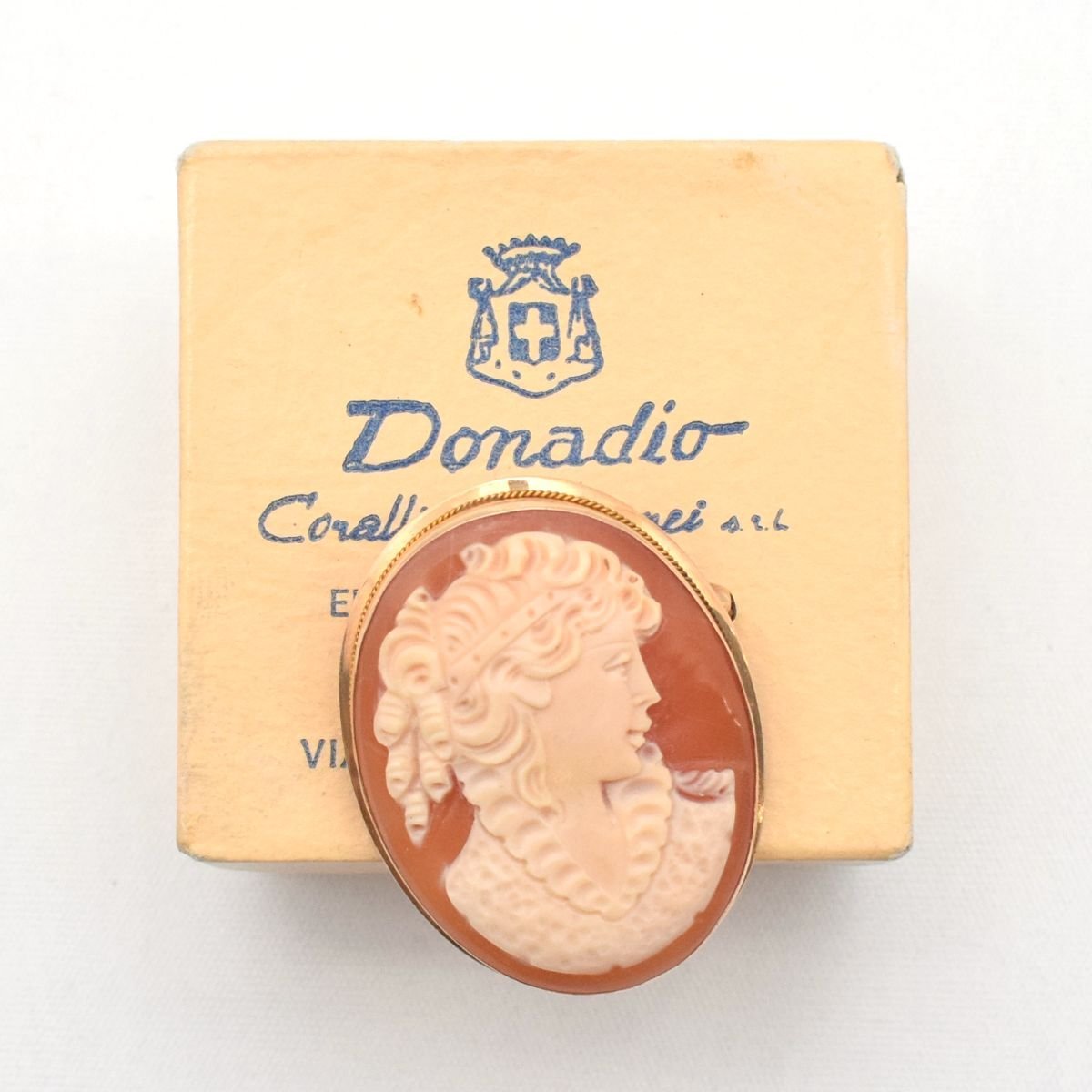【やや傷や汚れあり】Donadio ドナディオ カメオ ブローチ ペンダントトップ 585(K14) [S205775]の落札情報詳細 ...