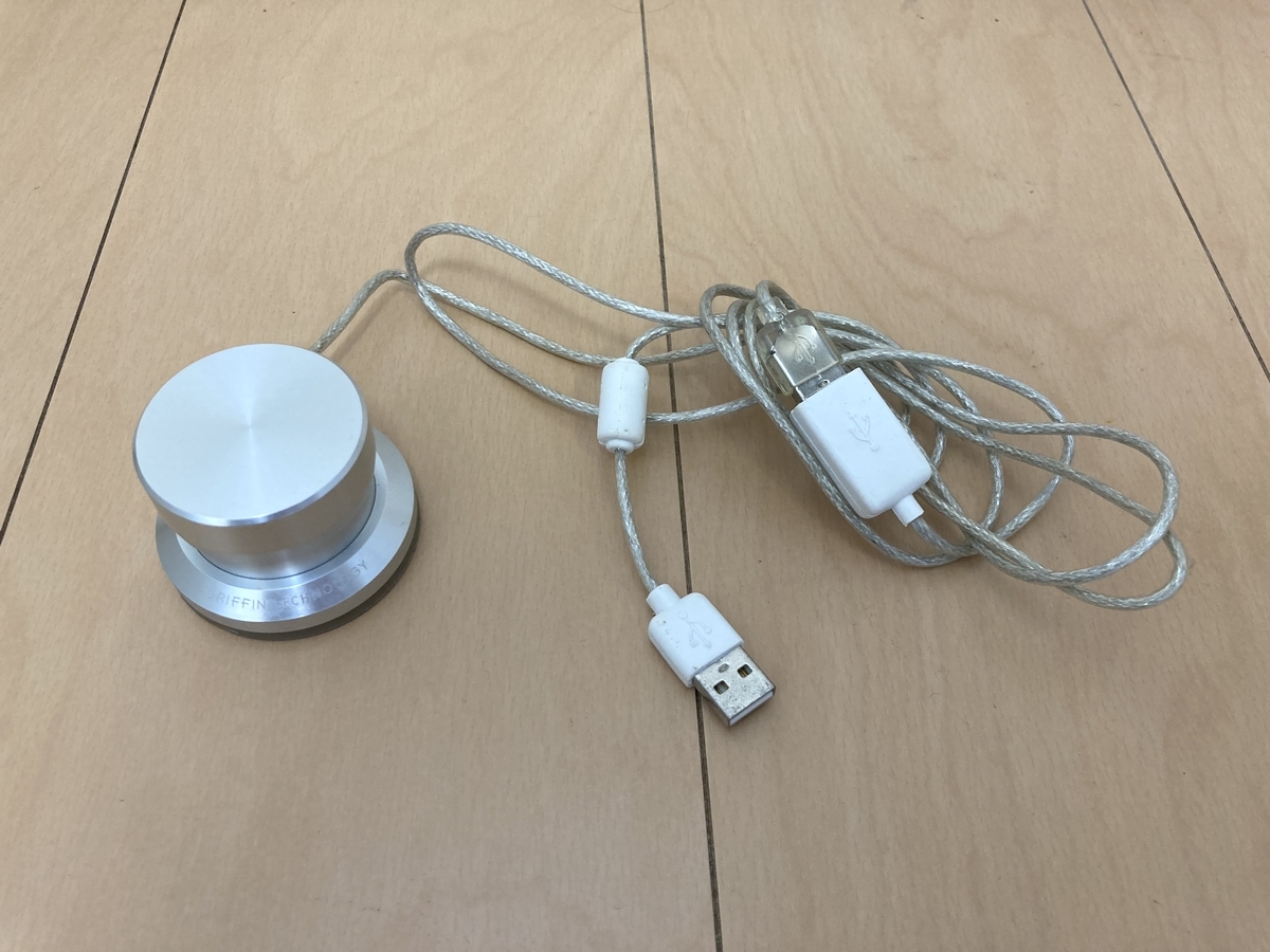 【やや傷や汚れあり】★☆ 《動作品》 Griffin Technology PowerMate USB ボリューム マルチメディア ...