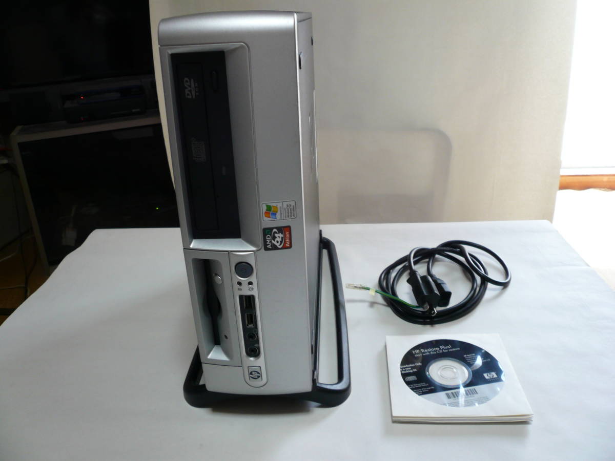 【傷や汚れあり】HP dx5150 SF Athlon 64 3500+ 2.2 GHz / FDD / DVDコンポ / 80 GB / 1 ...