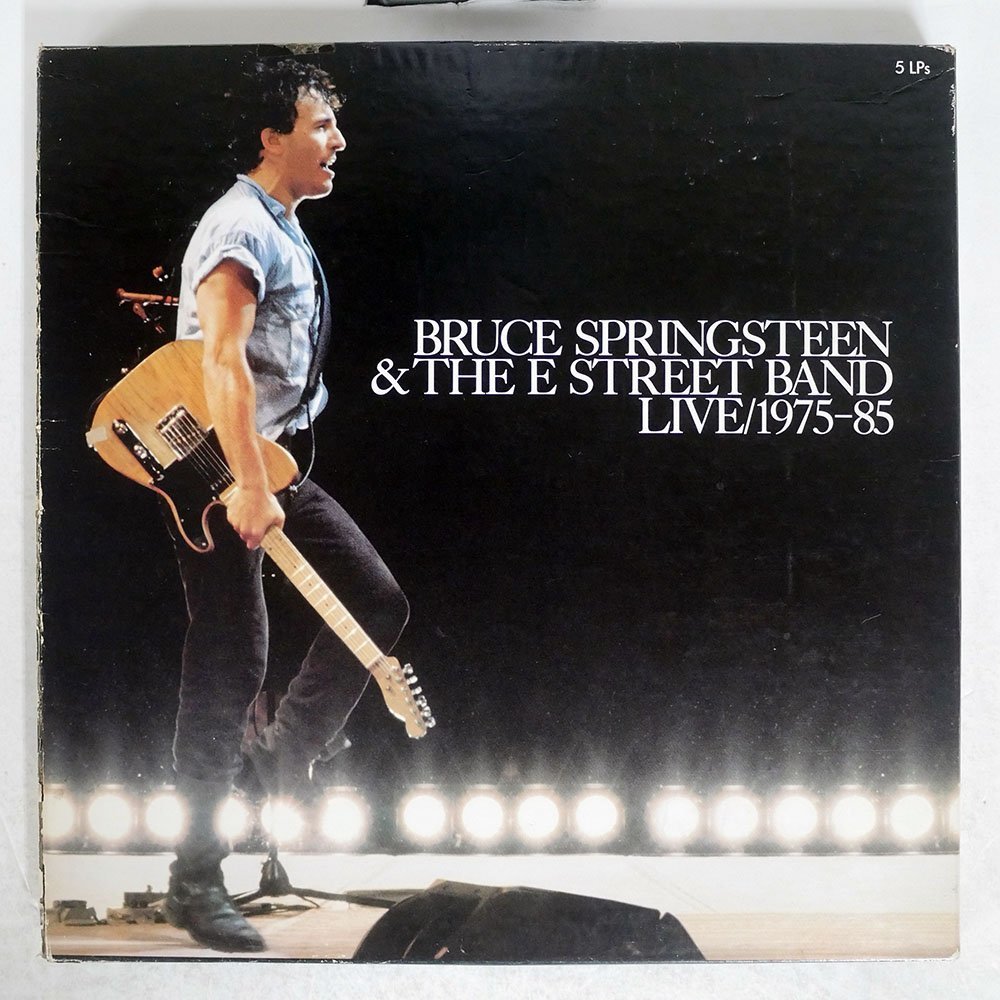 【やや傷や汚れあり】米 BRUCE SPRINGSTEEN & THE E-STREET BAND/LIVE 1975-85/COLUMBIA ...