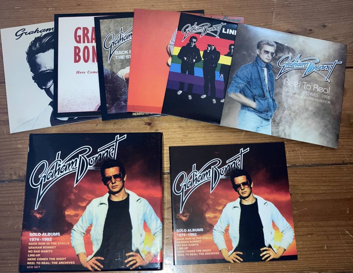 【目立った傷や汚れなし】グラハム・ボネット GRAHAM BONNET ★ Solo Albums 1974-1992 / 6CD ...