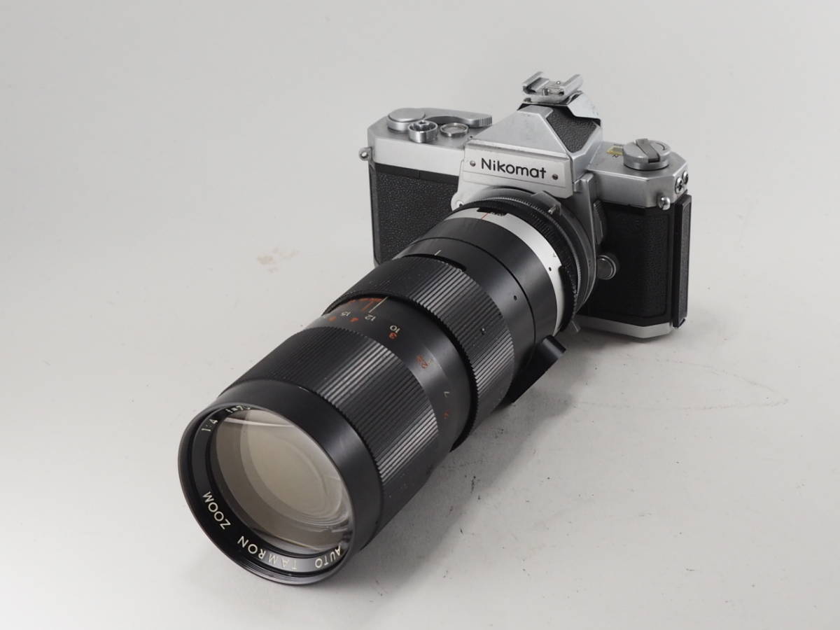 【全体的に状態が悪い】ニコン NIKON NIKOMAT FT N ボディ TAMRON 70-220mm レンズセット ★シャッターOK! #T594の落札情報詳細 - ヤフオク落札価格検索 ...