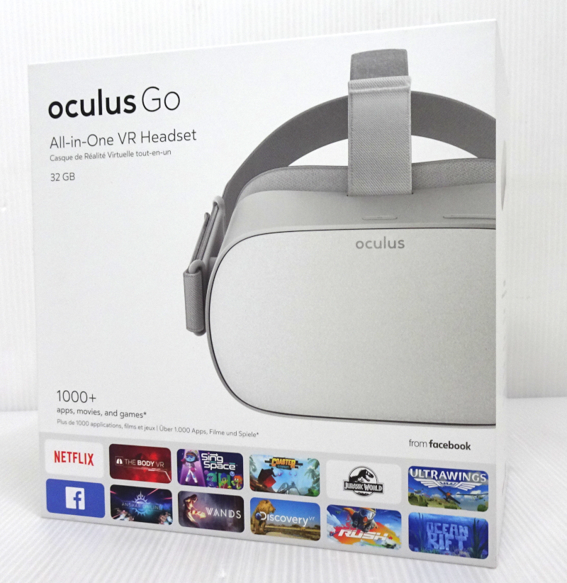 【やや傷や汚れあり】Oculus Go 32 GB オキュラス VRヘッドセットの落札情報詳細 - ヤフオク落札価格検索 オークフリー