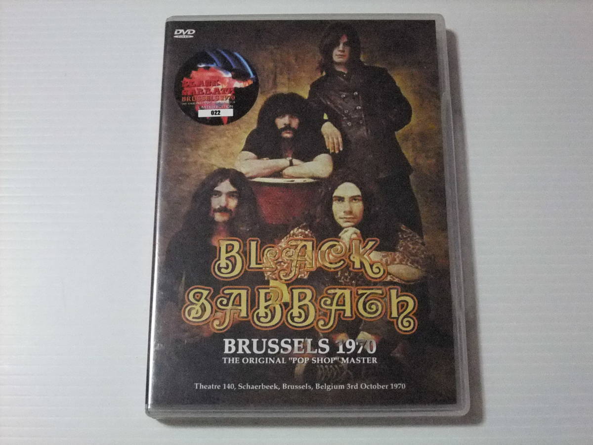【目立った傷や汚れなし】BRUSSELS 1970: ORIGINAL [POP SHOP] MASTER / BLACK SABBATH プレスDVD+CDの落札情報詳細 - Yahoo ...