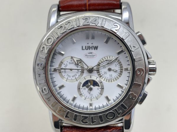 【傷や汚れあり】Z709-Y20-632 稼働 LUHW ローテンシュラガー 18008M メンズ AT 腕時計 現状品②の落札情報詳細 ...
