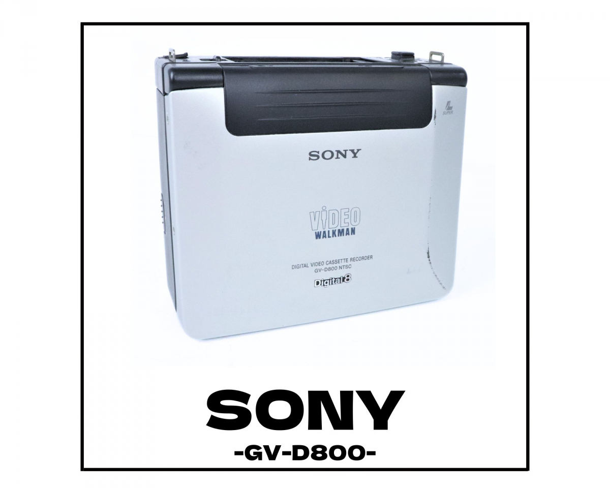難あり デジタル8/Hi8 ビデオデッキ GV-D200 iLink-アナログ変換 (SONY ソニー) Digital8 Video8 ...