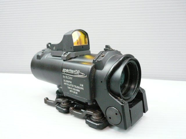 【傷や汚れあり】☆ジャンク♪ゲーム用で♪メーカー不明 ELCAN タイプ Specter DR SU-230/PVS 1-4x イルミレティ ...