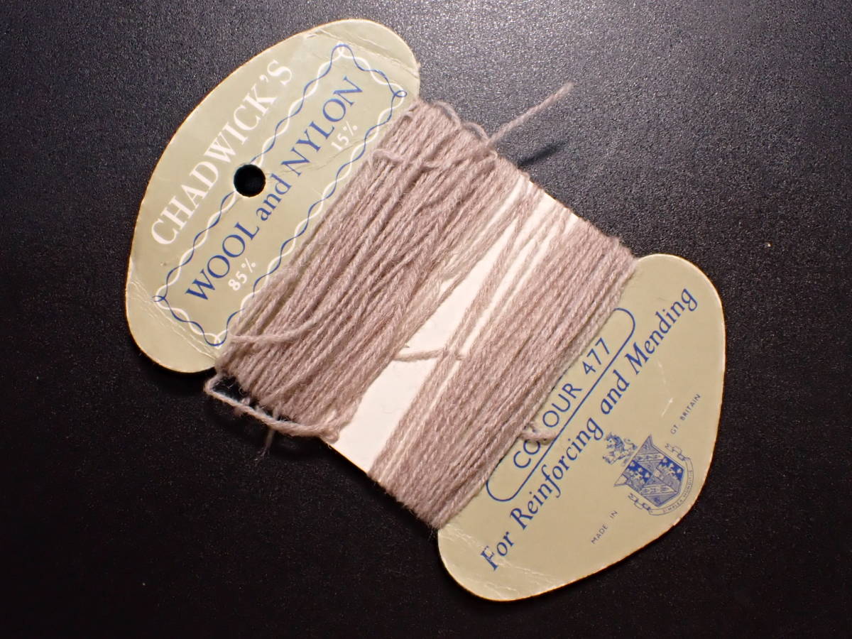 【未使用】 本物のチャドウィックス477 Chadwick's477 wool①Killer Bug キラーバグ Frank Sawyer ...