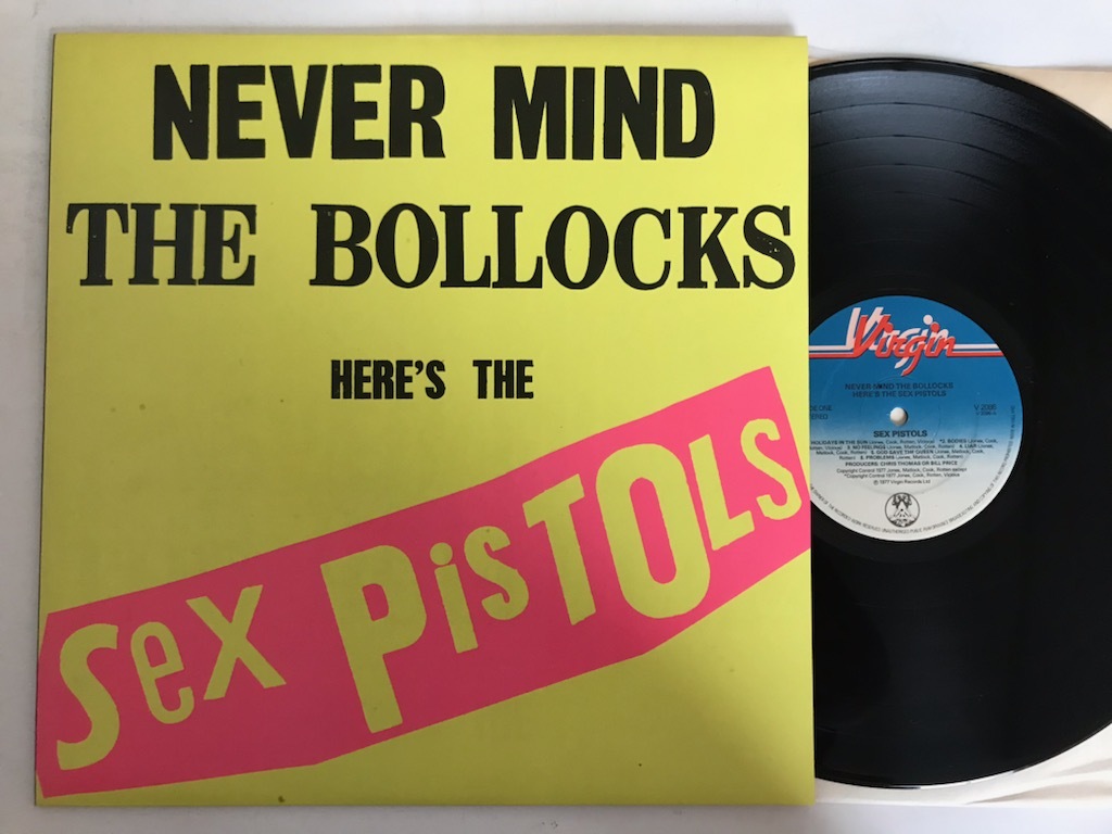 【目立った傷や汚れなし】 Ukオリジ Sex Pistols Never Mind The Bollocks 1977年 英virgin