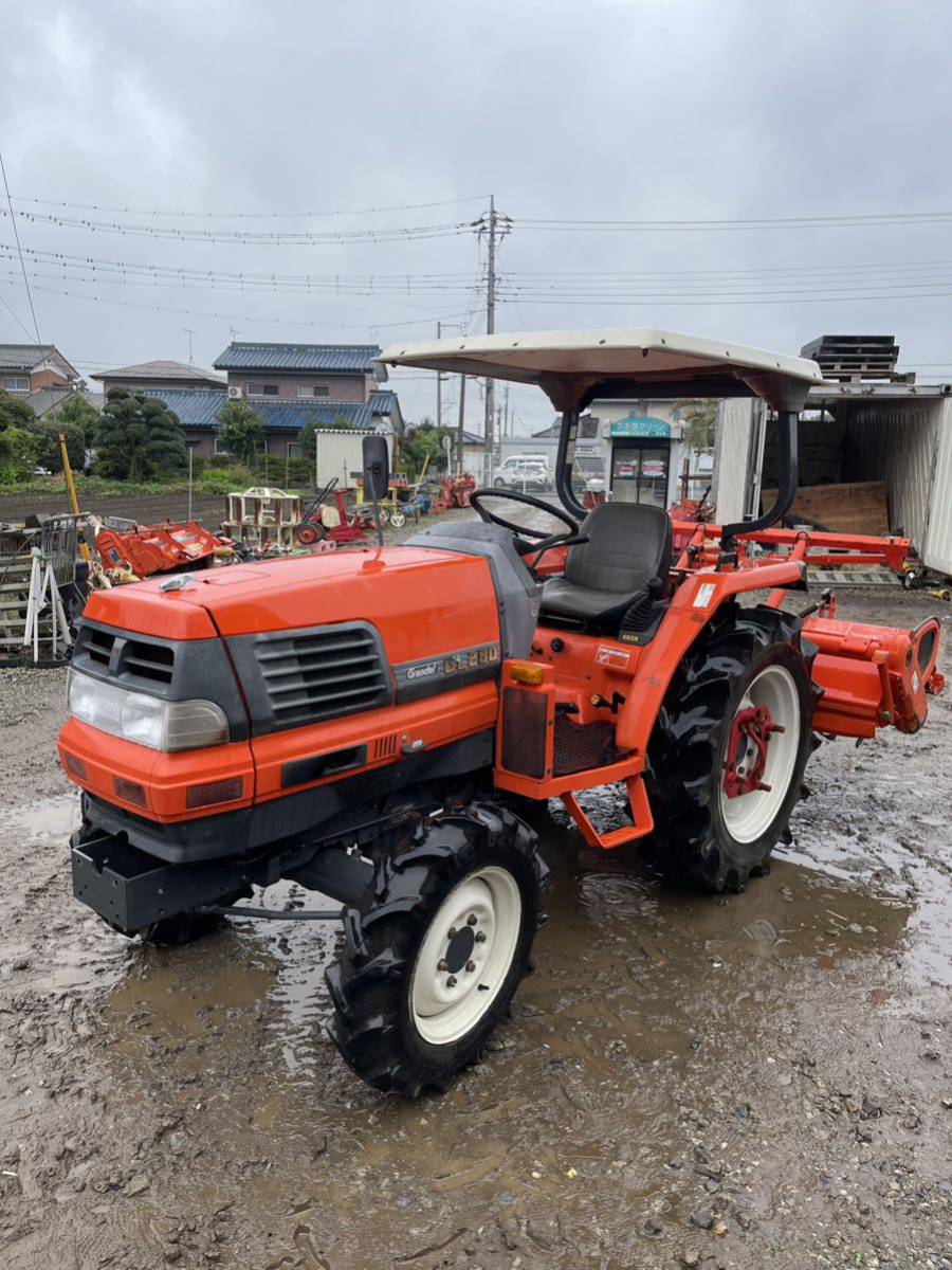 【やや傷や汚れあり】クボタトラクター 4WD まあまあ 中古 実働 GL260 茨城県 引き取り可 KUBOTAの落札情報詳細 - Yahoo!オークション落札価格検索 オークフリー