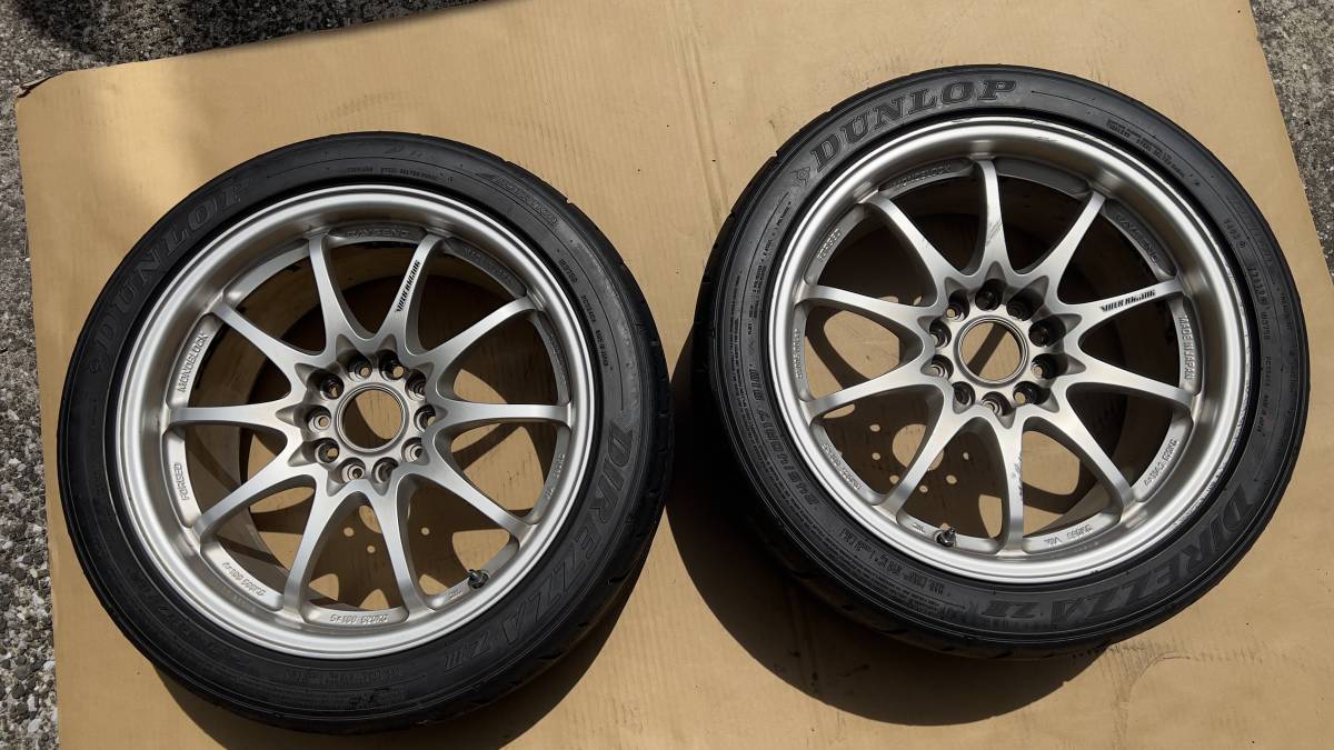【傷や汚れあり】希少 RAYS CE28 8.5J +40 17インチ 114.3 5H レイズ 2本セット S2000・RX-7・シビック等 ...