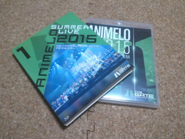 【目立った傷や汚れなし】【ANIMELO SUMMER LIVE 2015 THE GATE 08.28 DAY1】★2枚組BD・Blu ...