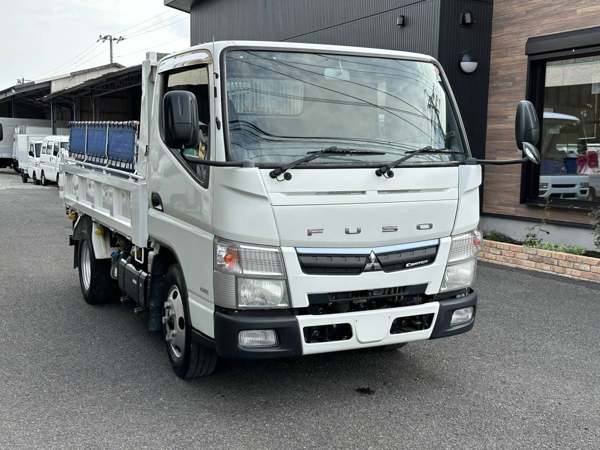 【傷や汚れあり】動画有！売り切り！H28年 三菱 キャンター ダンプ 積載3t 全低床 新明和 2.9L ディーゼル 5速MT エンジン好調！検）エルフ 佐賀福岡の落札情報詳細 - ヤフオク ...