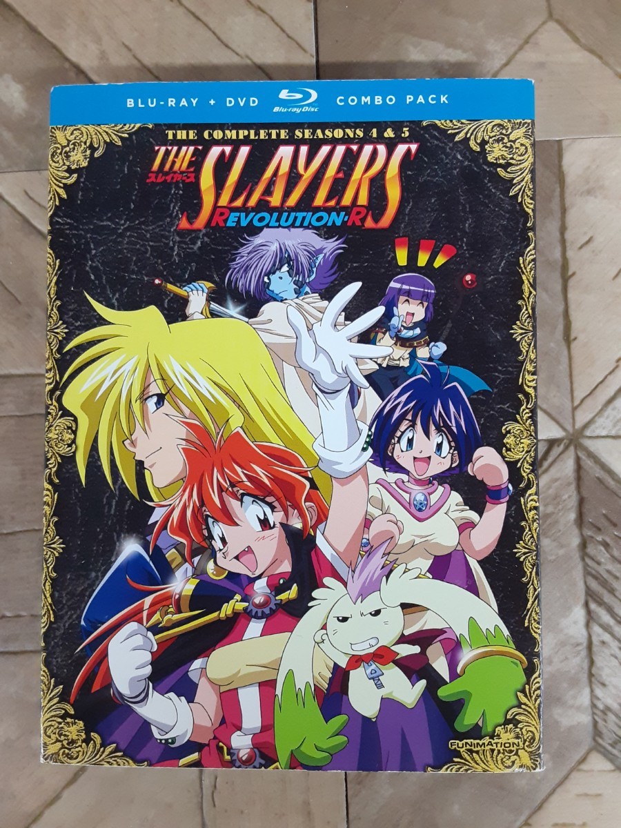 【やや傷や汚れあり】あ9】入手困難/希少！！THE Slayers REVOLUTION-R スレイヤーズ Blu-ray＋DVD COMBO ...