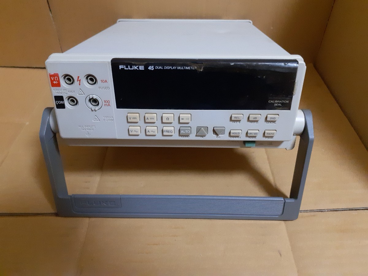【傷や汚れあり】FLUKE 45 マルチメーター DUAL DISPLAY MULTIMETER フルークの落札情報詳細 - ヤフオク落札価格 ...