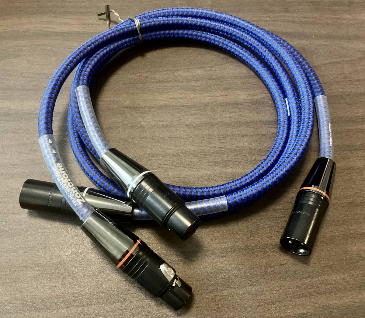 【目立った傷や汚れなし】ゾノトーン ZONOTONE 7NAC-5000MEISTER XLR1.0 [XLRケーブル 1mペア]の落札情報詳細 - ヤフオク落札価格検索 オークフリー