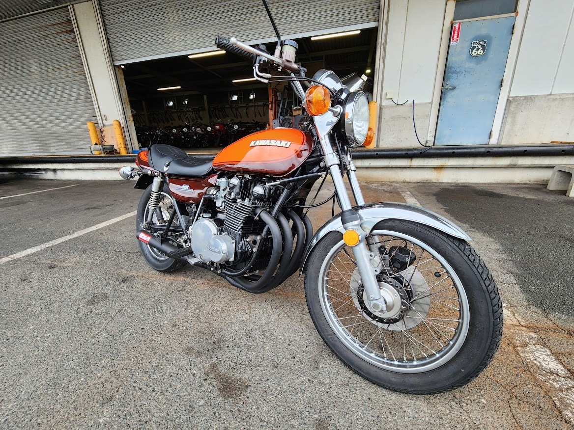 【傷や汚れあり】KZ1000 火の玉Z1ルック 車検3年付 登録済み 検 Z1000R2 BEET Z1 Z2 Z1R MK2 KZ1000 CBX CB400F XJ400 FX ...