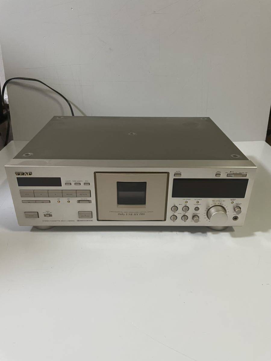 【傷や汚れあり】C07002 TEAC ティアック カセットデッキ オーディオ機器 V-8000Sの落札情報詳細 - ヤフオク落札価格検索 ...
