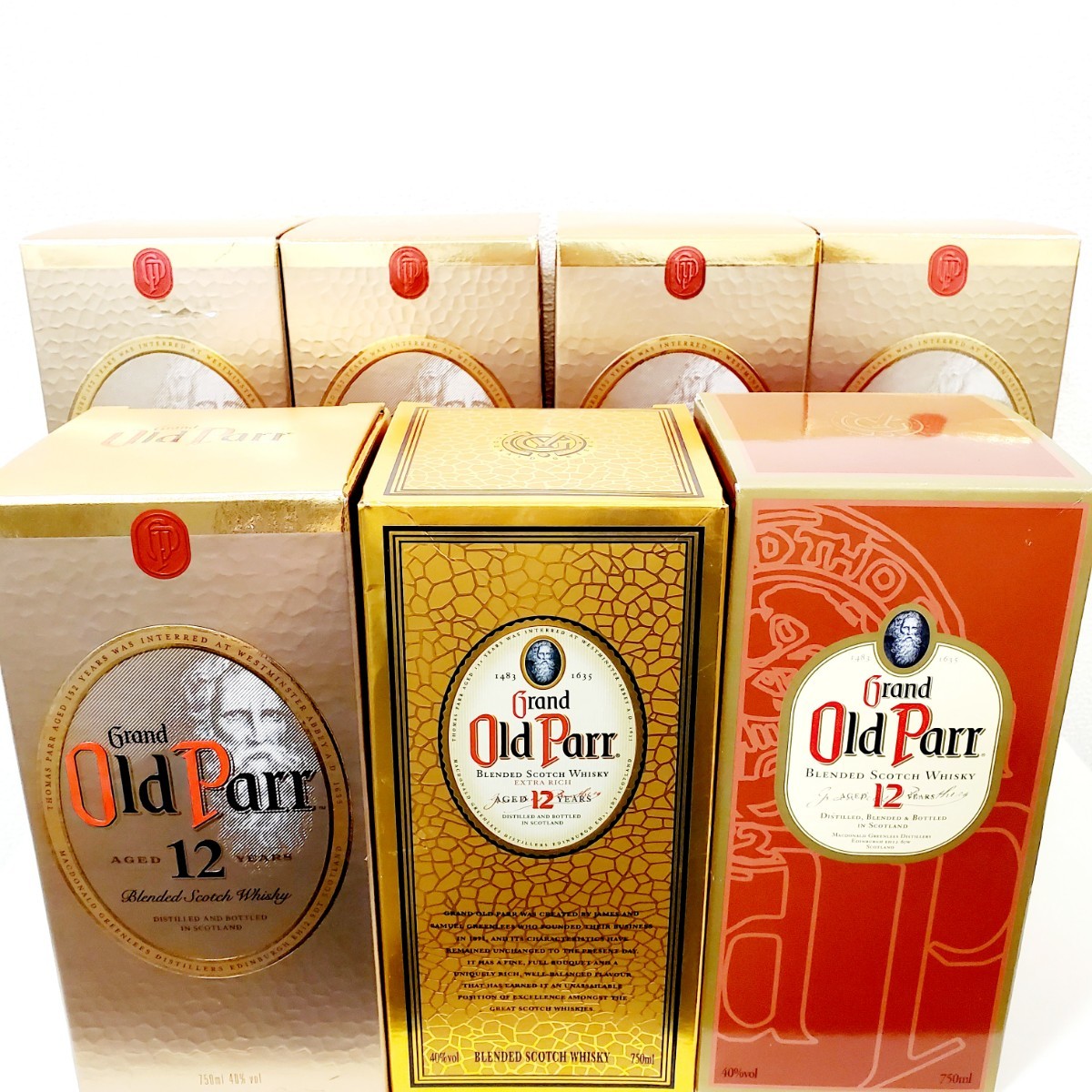 【未使用に近い】【未開栓】Old Parr オールドパー 12年 EXTRA RICH 750ml 40% 箱付き スコッチウイスキー CH0 ...